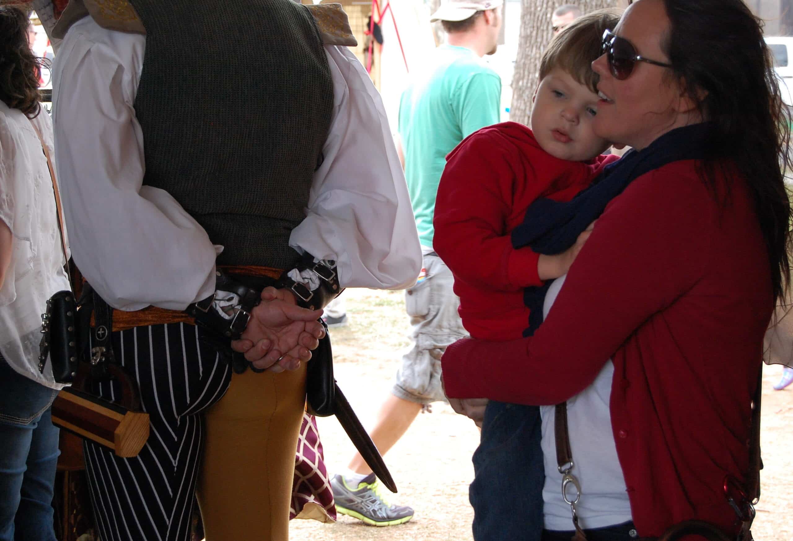 Medieval Fair Recap - Hugs, Kisses and Snot